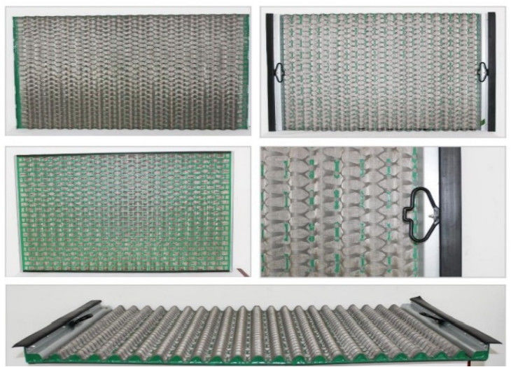 High Filterability Screen PMD Wave Type Oilfield Drilling Shale Shaker Mesh